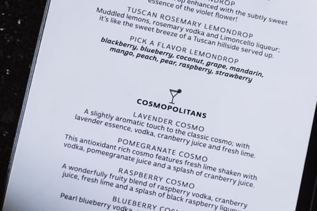 the space between is at Bartini