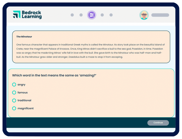Innovative Reading Test | Bedrock Learning