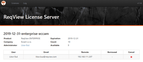 Floating License Server | ReqView Documentation
