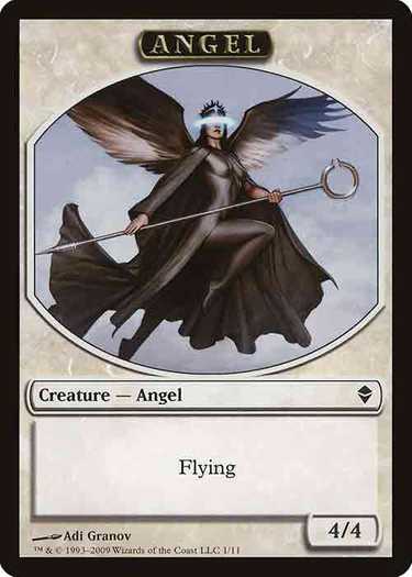 4/4 White Angel Creature Token | MTG.onl Tokens