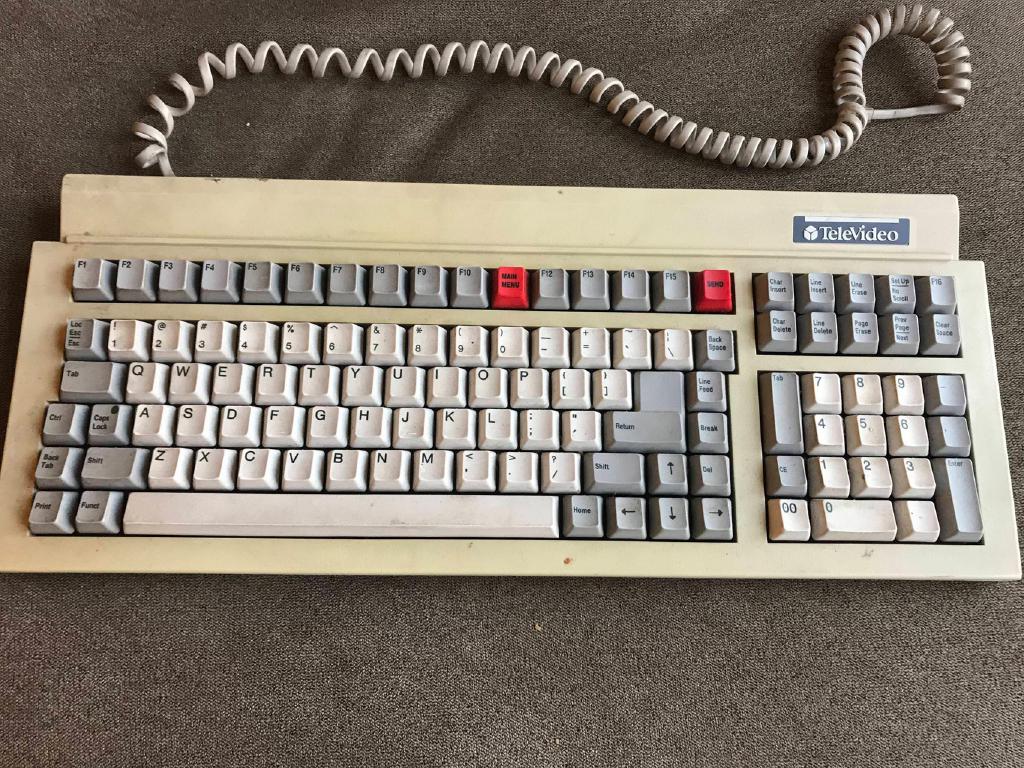 Televideo 925 Keyboard Conversion