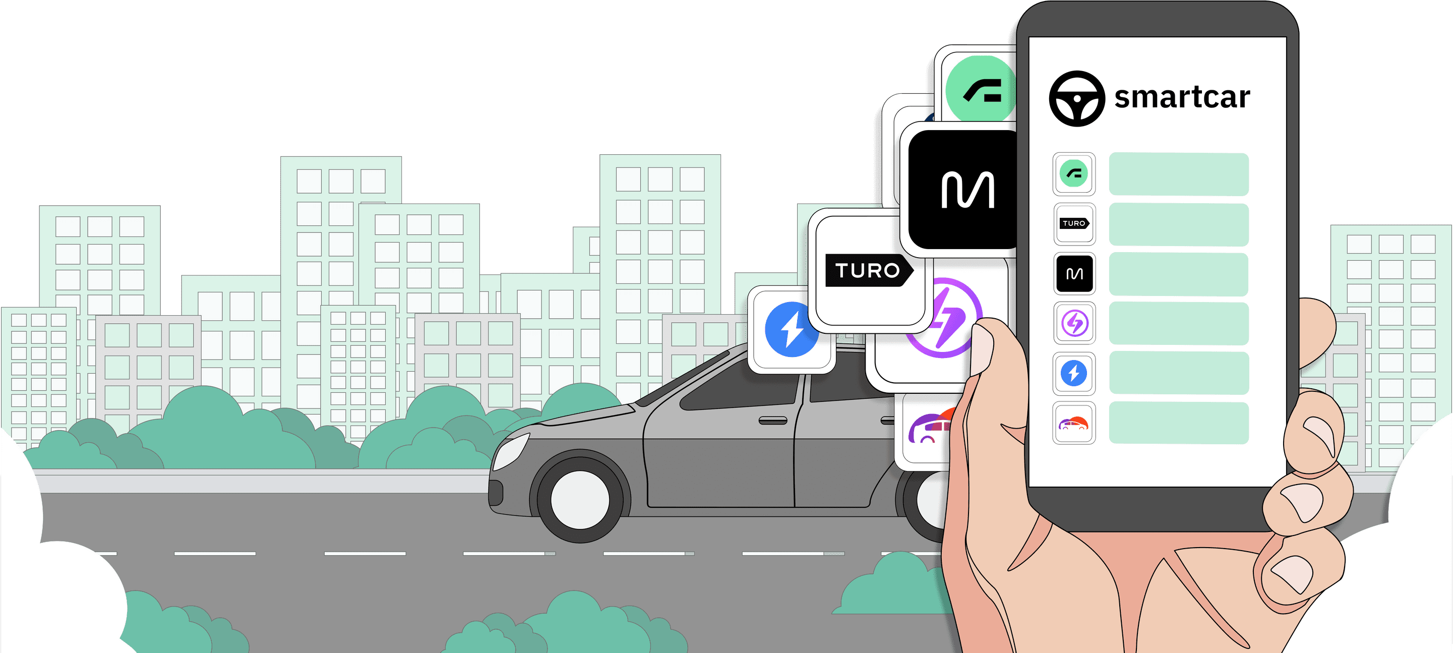 Benefits for vehicle owners · Smartcar