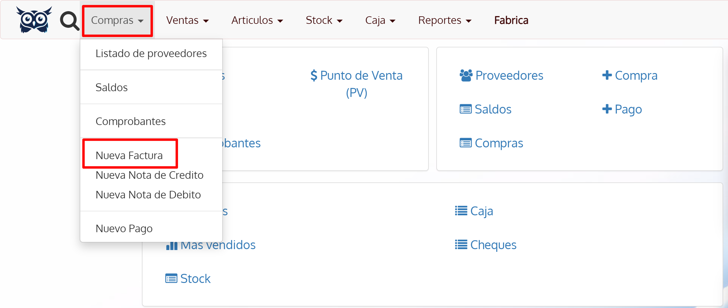 Factura de compra | Ninox Docs