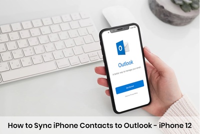How to Sync iPhone Contacts to Outlook – iPhone 12 - Covve