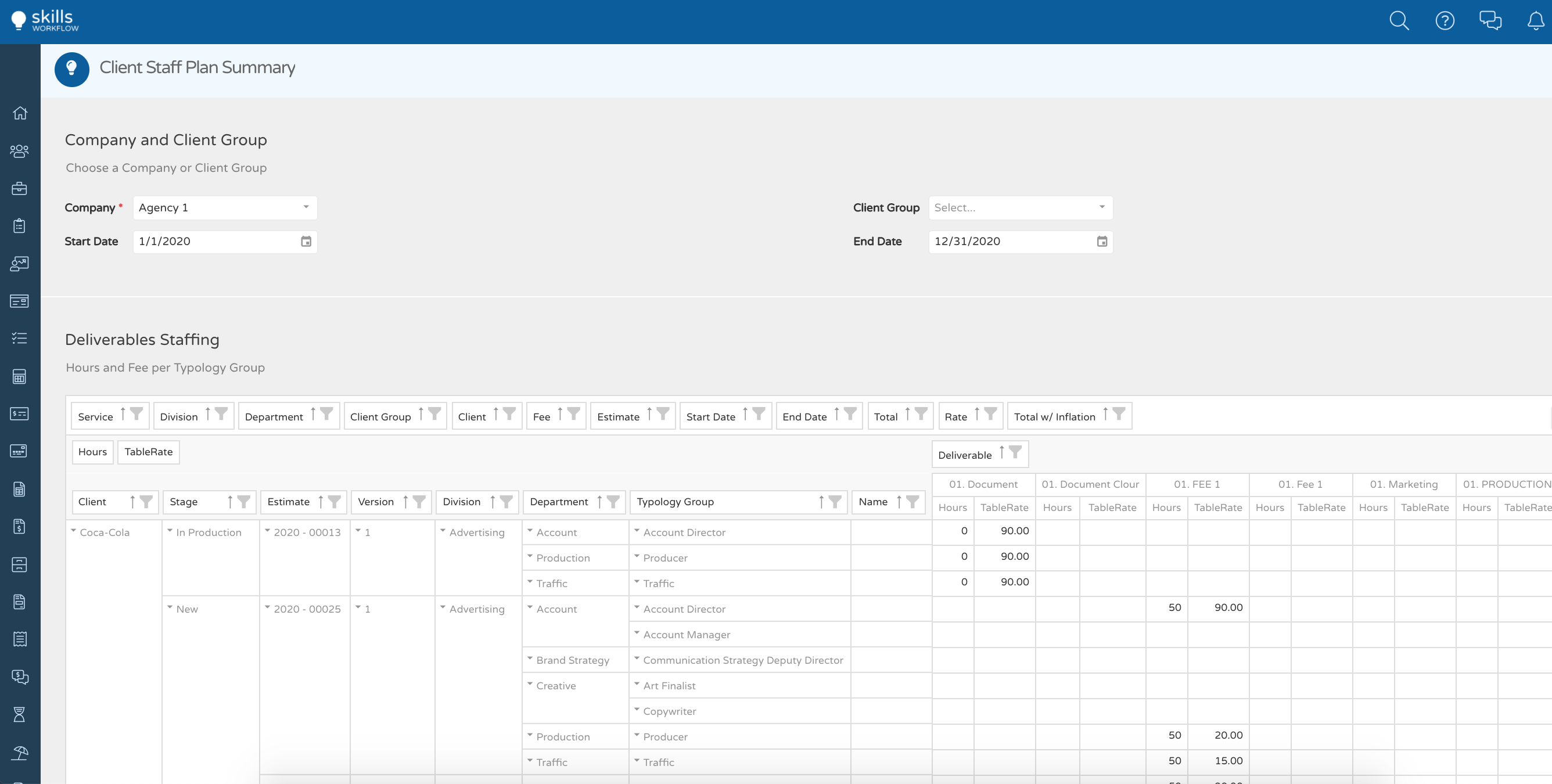 Client Staff Plan Summary | Skills Workflow’s Documentation