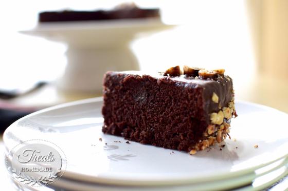 Chocolate Cake With Hazelnut - Treats Homemade