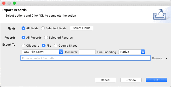Datasert - Data Grids - Realfire Help