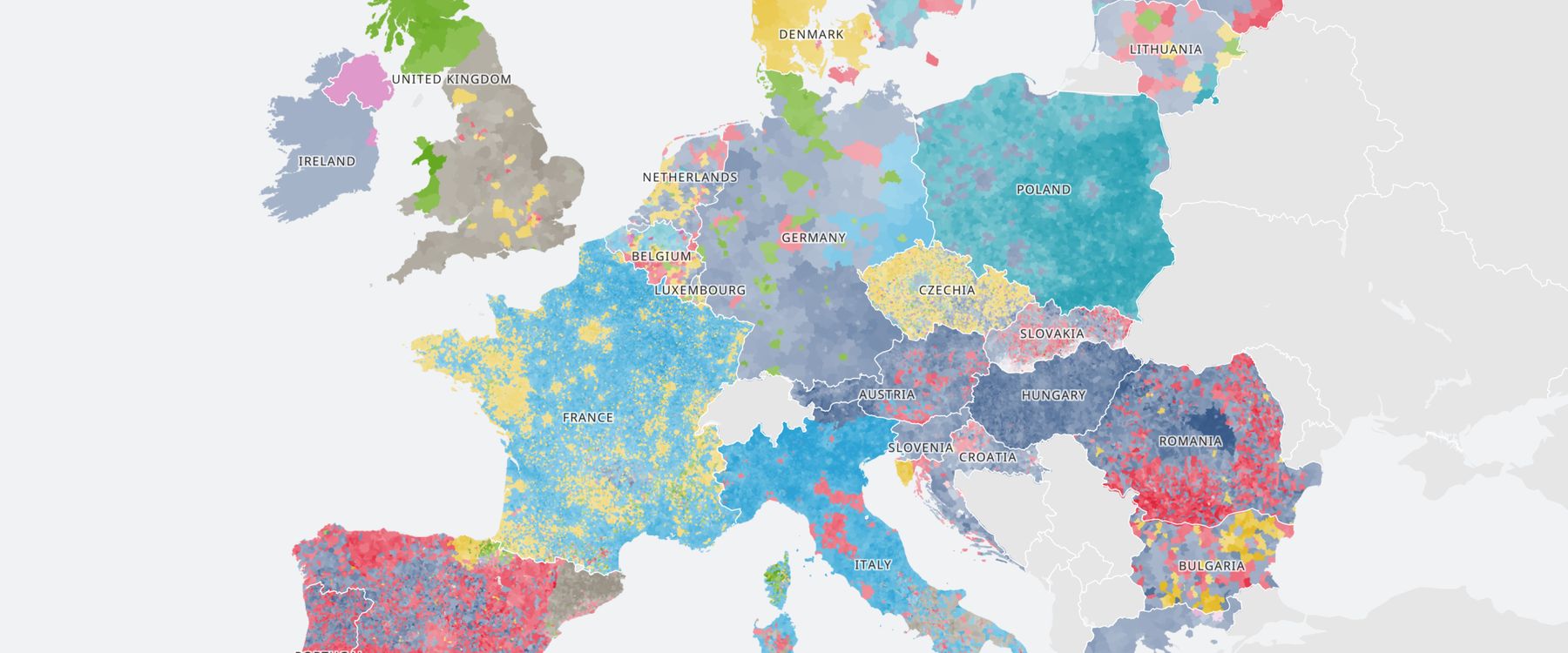 webkid - project - The New Colors of Europe