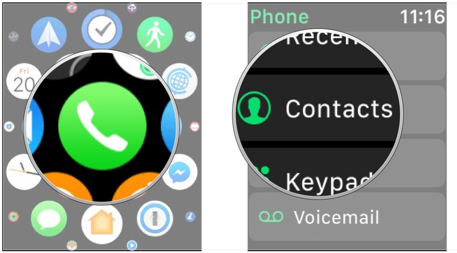 Where Are My Contacts On Apple Watch? - Covve