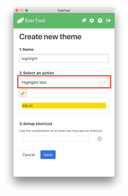 客製化 Evernote highlight 顏色 - EverTool