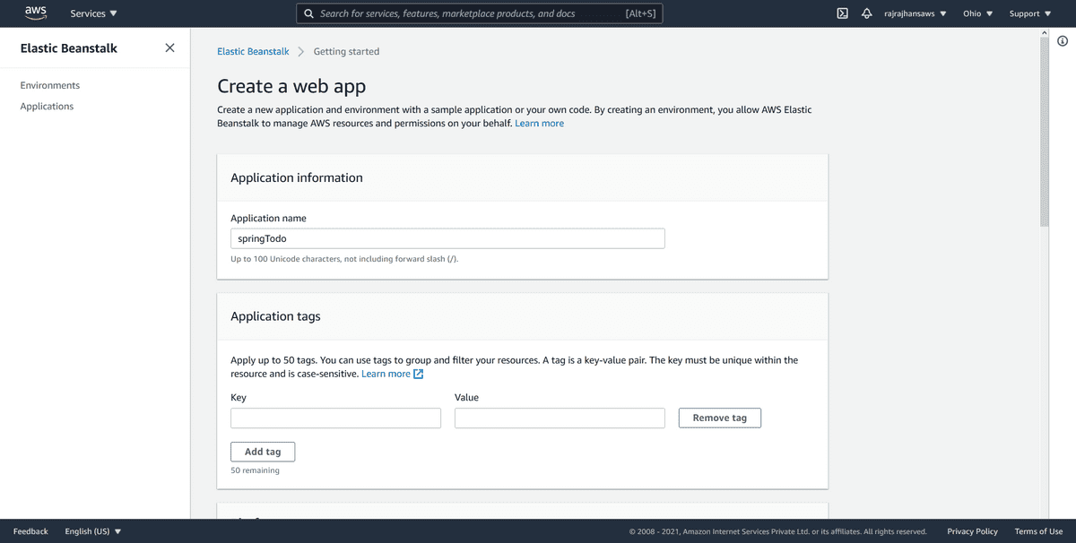 Deploy a Spring Boot Application using AWS Elastic Beanstalk | Raj Rajhans Deploy a Spring Boot Application using AWS Elastic Beanstalk | Raj Rajhans