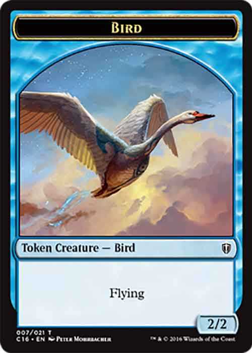 2/2 Blue Bird Creature Token | MTG.onl Tokens