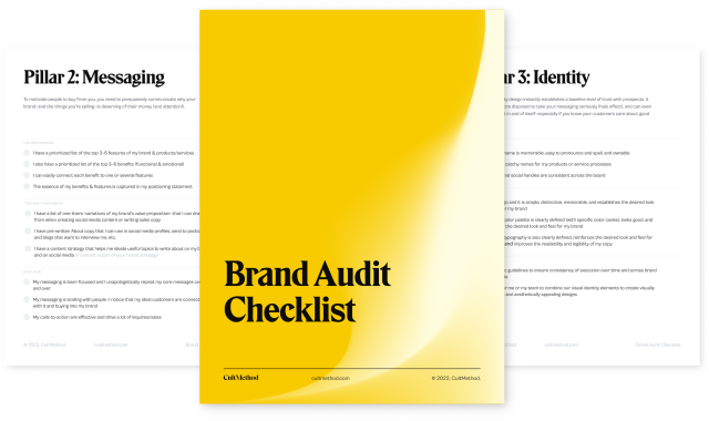Brand Audit Checklist | CultMethod