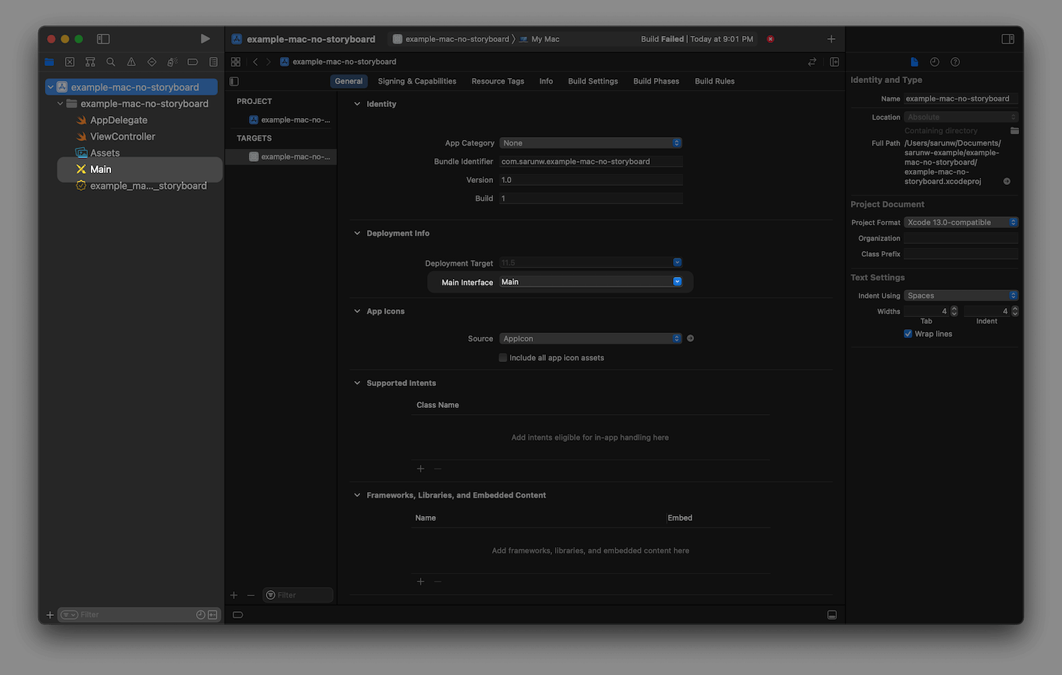 How To Create A Macos App Without Storyboard Or Xib Files Sarunw