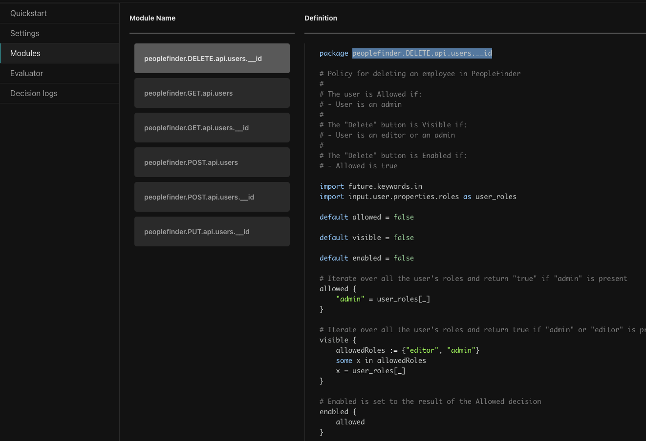 Understanding Policies - Aserto Docs