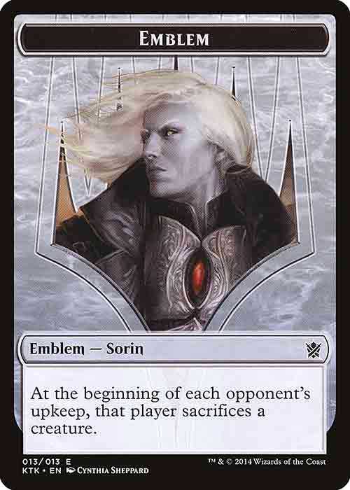 Sorin, Solemn Visitor Emblem | MTG.onl Tokens