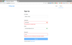 Spring Boot + Spring Security + JWT + MySQL + React Full Stack Polling ...