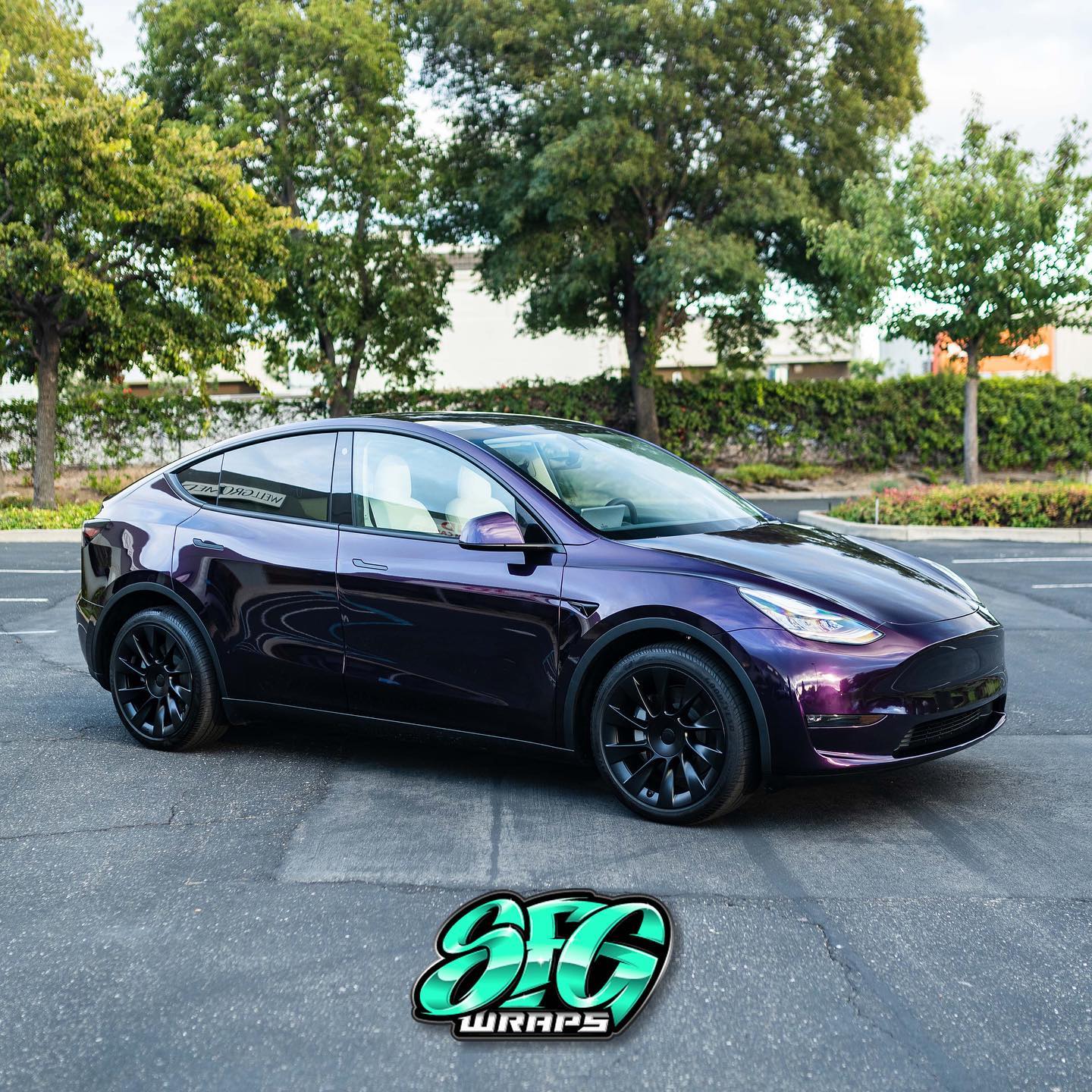 Tesla Car Wraps by SFG Wraps