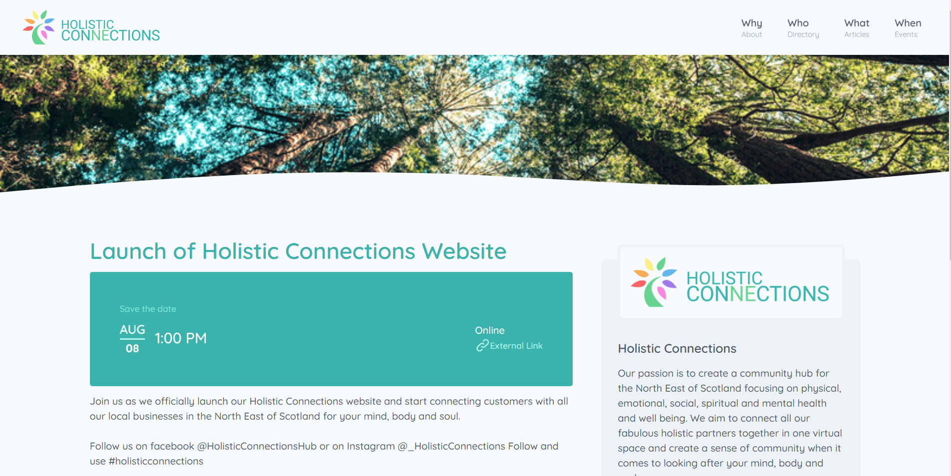 Holistic Connections - MCT Web