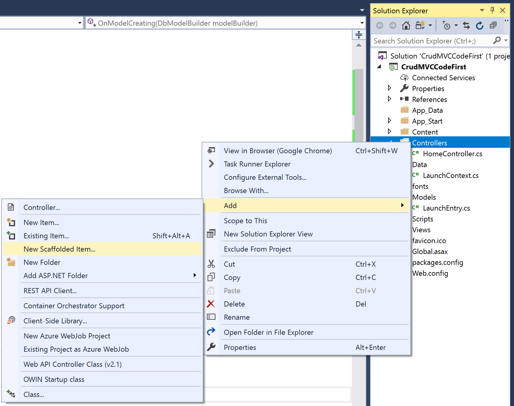 Build A Crud App With Asp Mvc And Entity Framework Okta Developer