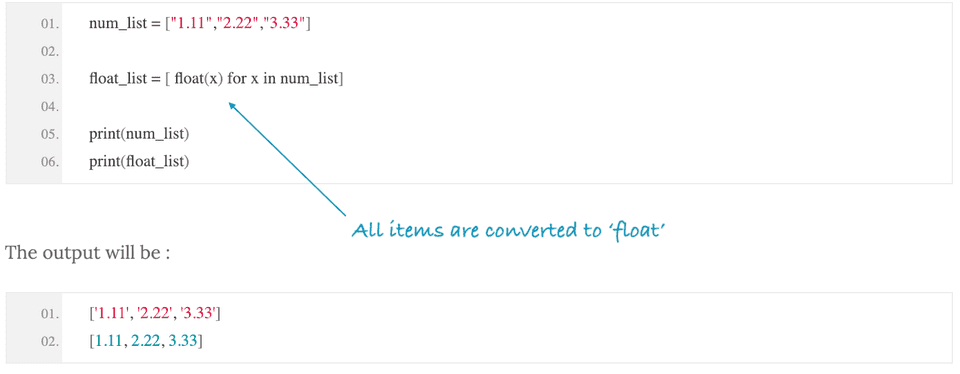 Convert string to float in python - CodeVsColor Convert string to float in python - CodeVsColor