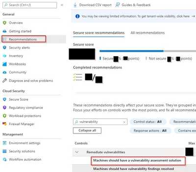 Vulnerability Scanning in Microsoft Defender For Server | Joe Ho Blog