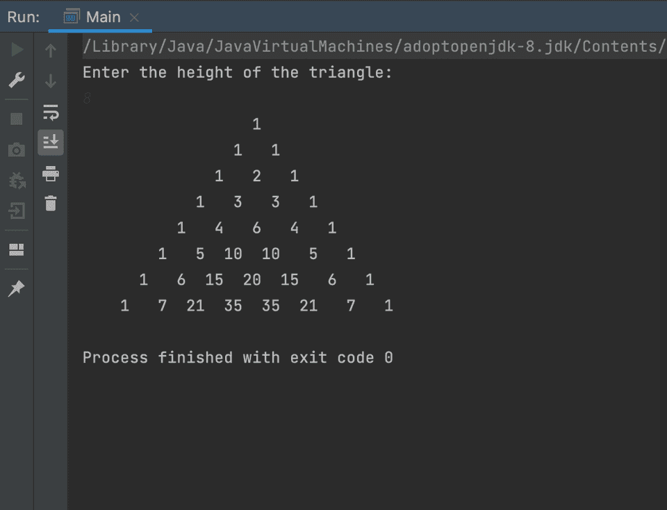 3 Different Java Programs To Print Pascal s Triangle For A Given Height