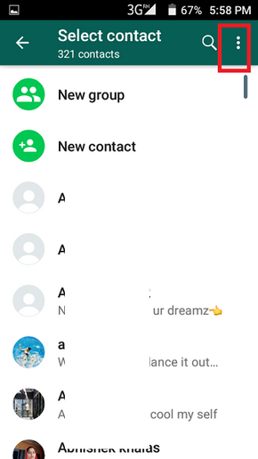 How to See All My Contacts on WhatsApp - Covve