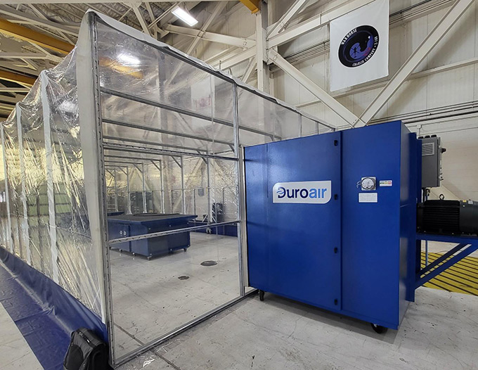 DuroTable™ Non-Vented Filtration | Industrial Air Purification | Duroair