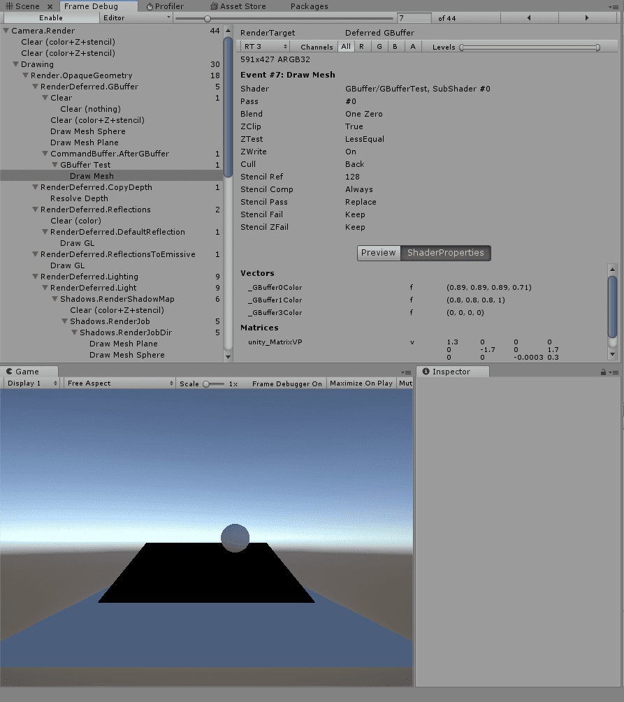 UnityのDeferredでCommandBufferを利用してGBufferをいじってみる | 測度ゼロの抹茶チョコ