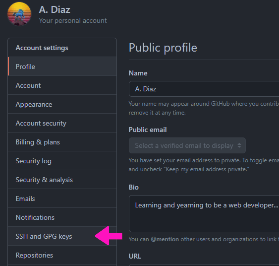 Setup Ssh Authentication To Push To Github