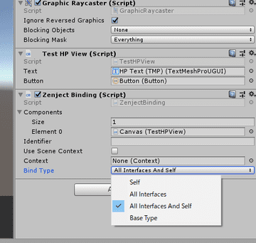 UnityでMV(R)P+Zenjectでテストを行いマルチシーンも試してみる | 測度ゼロの抹茶チョコ