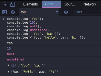 The Console Object In Javascript | WebBrainsMedia