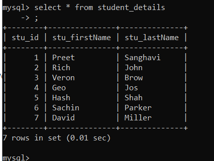 Ejecución de consultas MySQL desde la línea de comandos | Delft Stack