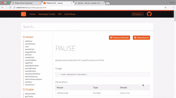 Learn Webdriver Test Automation with WebdriverIO