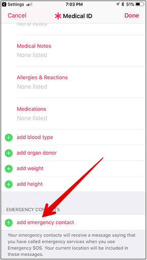 How to Set-up Emergency Contacts on iPhone? - Covve