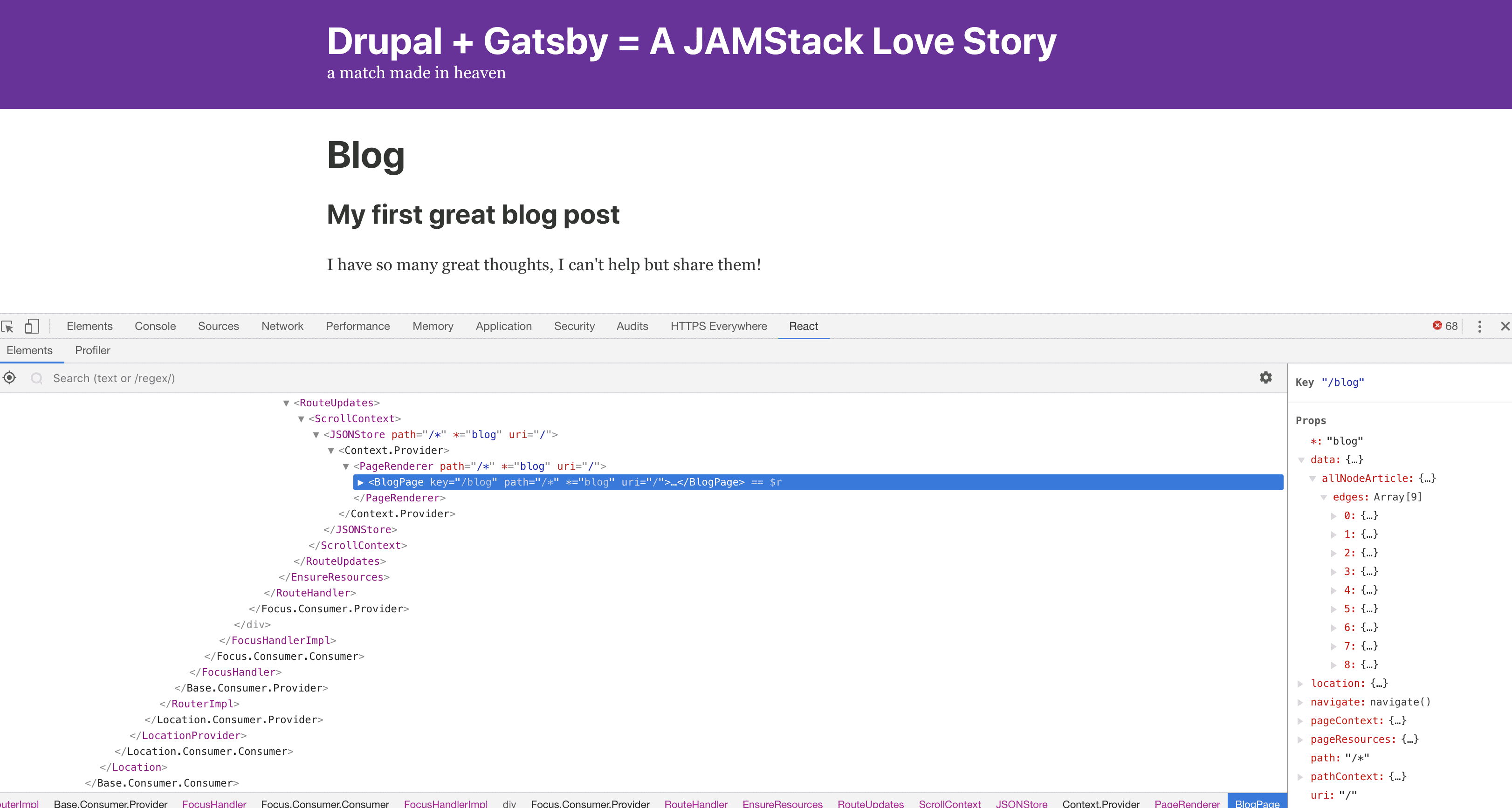Tutorial: GatsbyJS for Drupalers; or, How to JAMStack-ify your Drupal Site with GatsbyJS | Ryan ...
