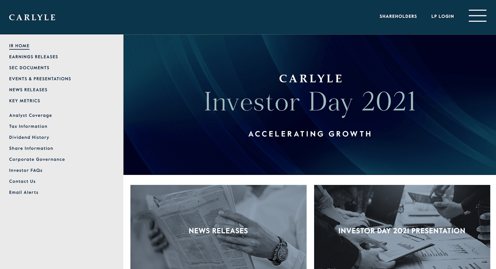 3 Tools to Create an Investor Relations Portal on Your Site | Third and ...