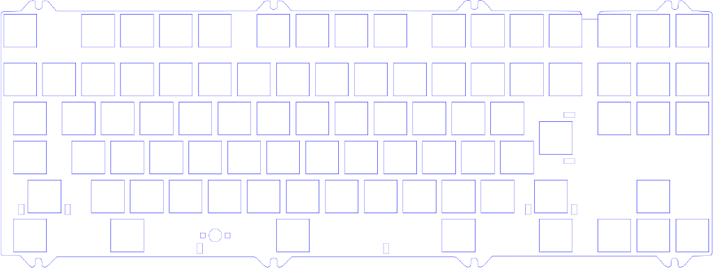 Alps Plate Spring Custom Keyboard