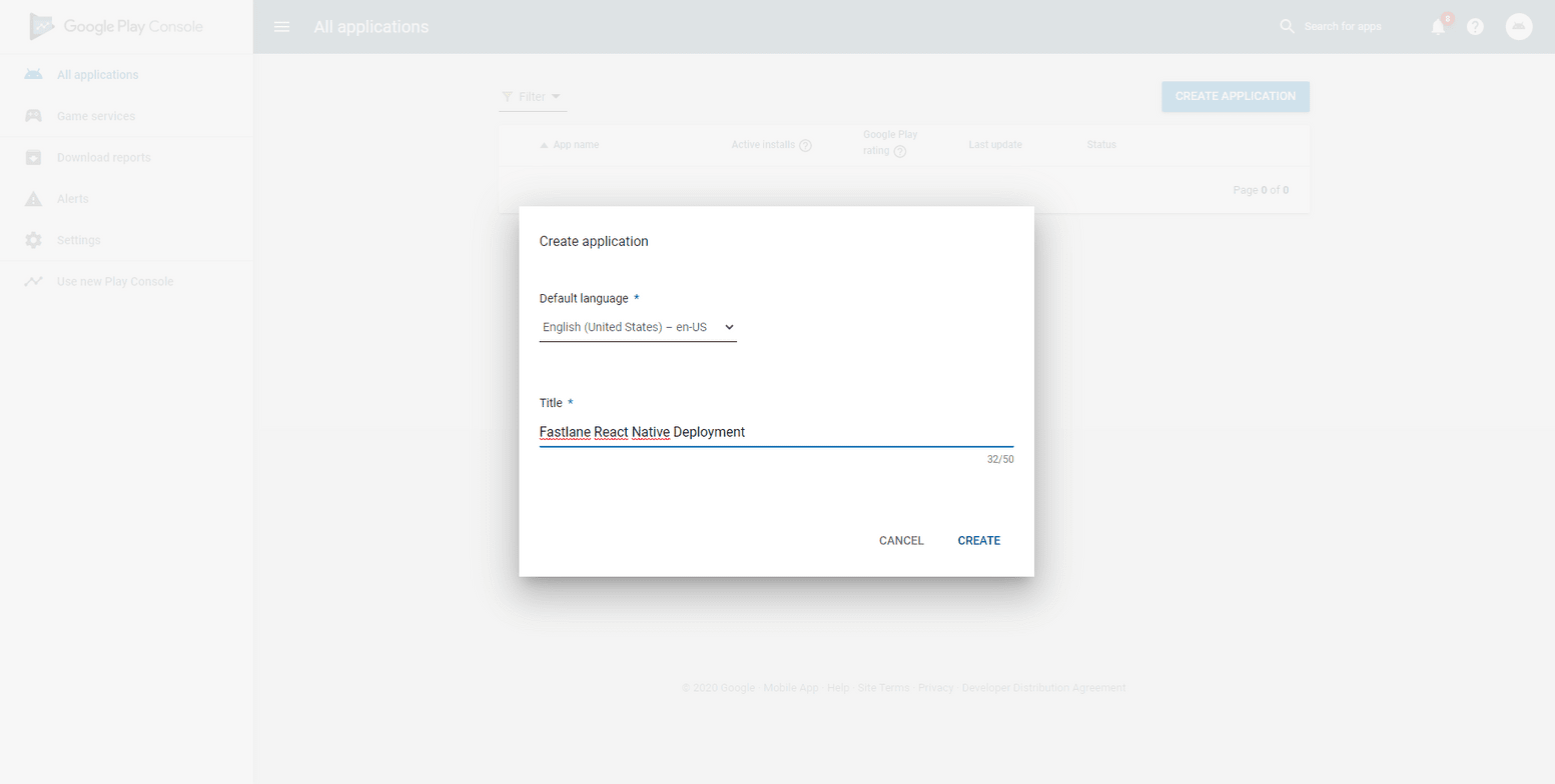Automated Deployment of React Native Apps Using Fastlane - Part 1 - Play Store | JCM