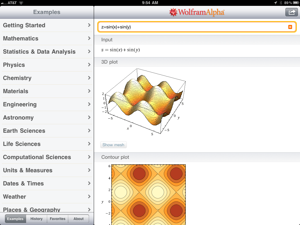 Wolfram Alpha Virginiatyred