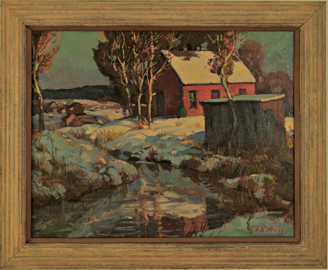 John Ellsworth Weis Painting - Easter - 19th Century American Fine Art