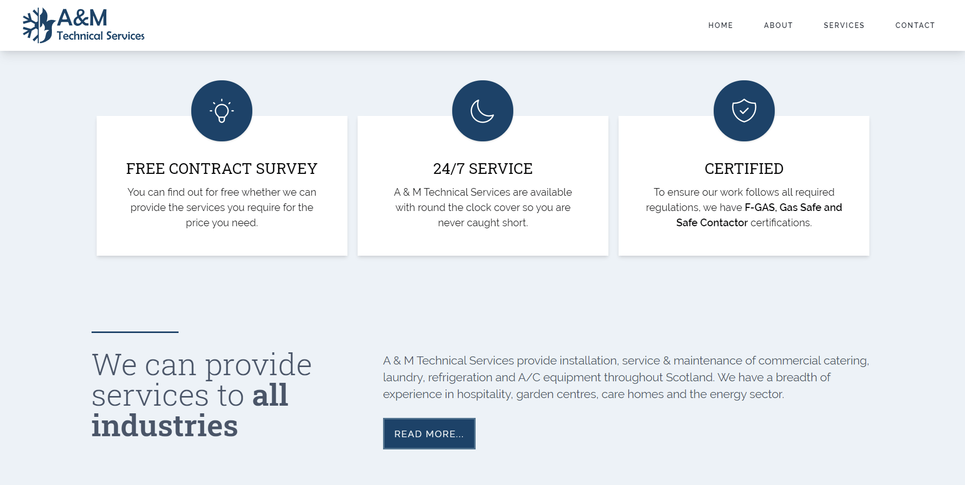 A & M Technical Services - MCT Web
