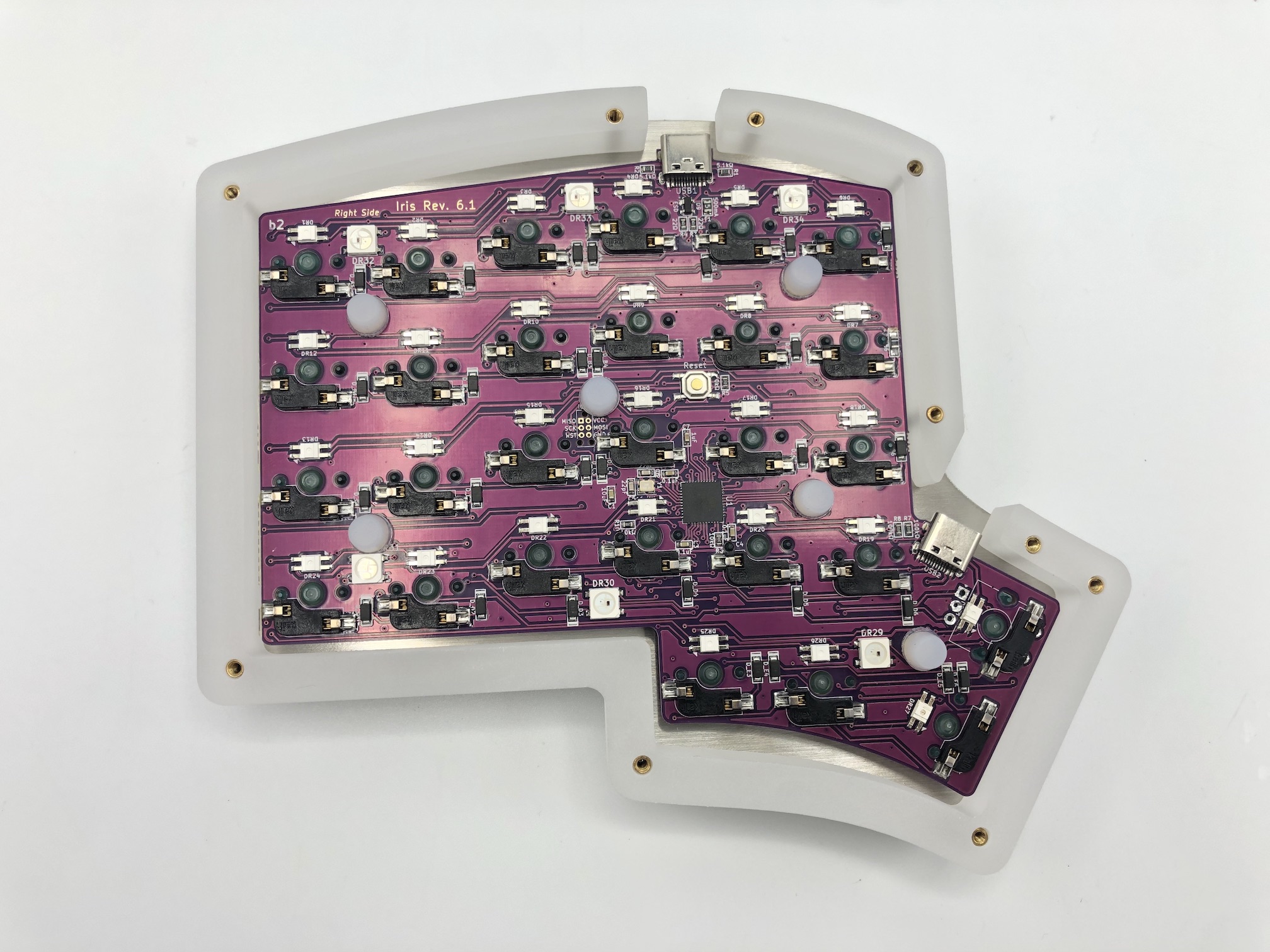 Iris Rev. 6 Hotswap | Keebio Documentation