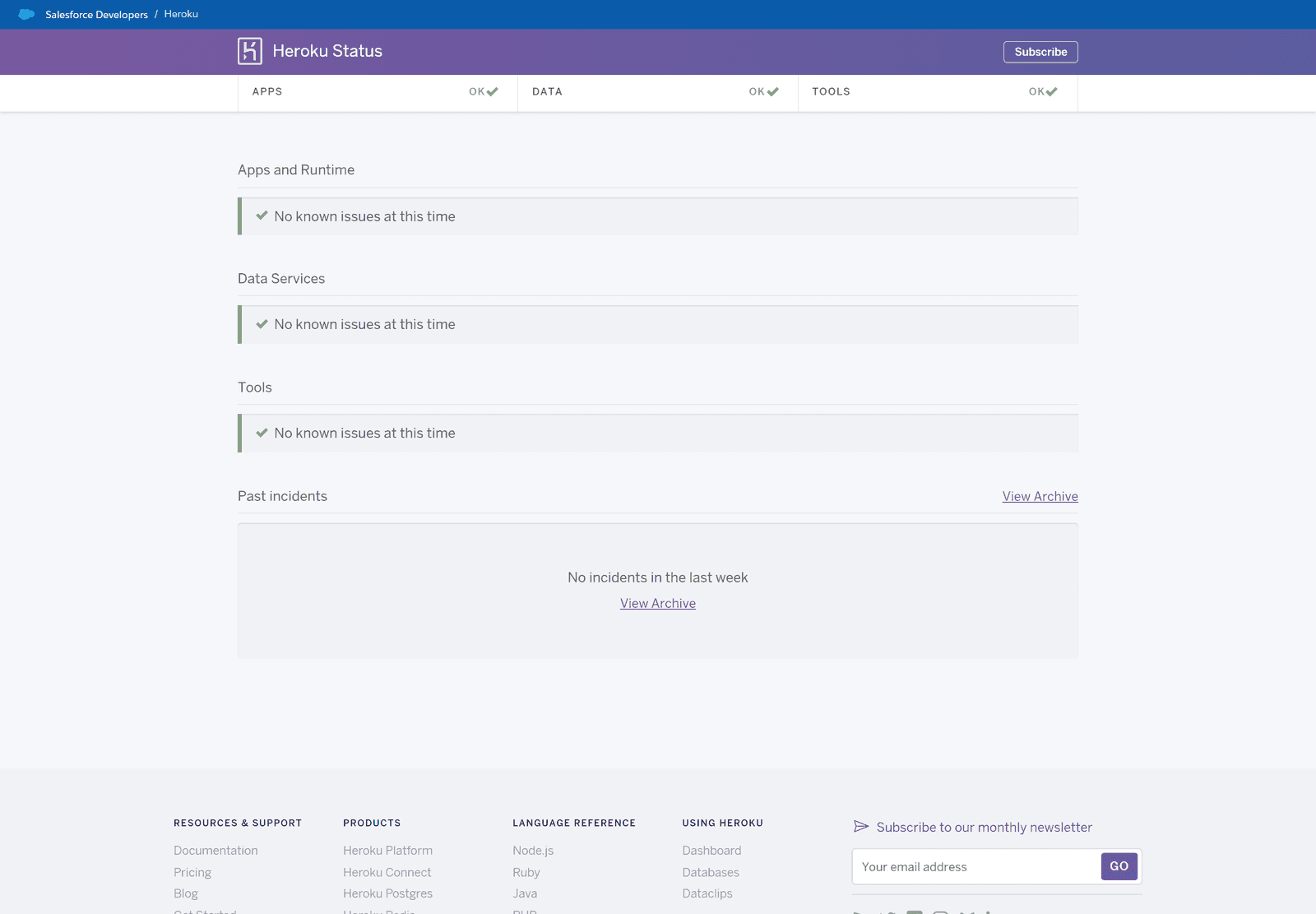 10 Great Status Page Examples to Improve Your Own | Odown