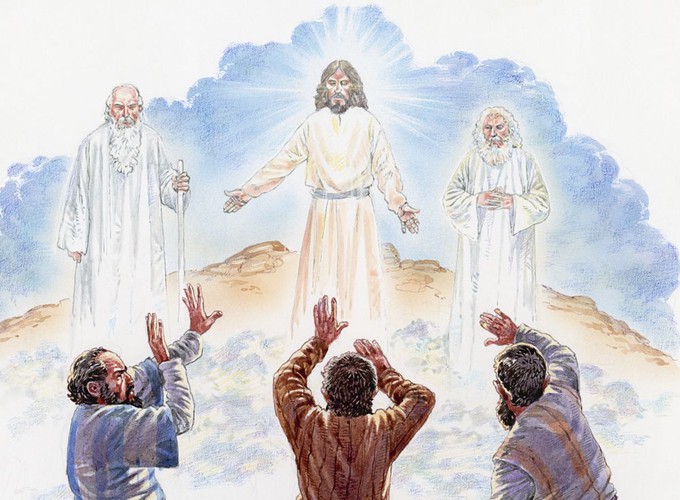 Joy At The Transfiguration Luke 9 28 36 Church Of The Holy Name Of Mary