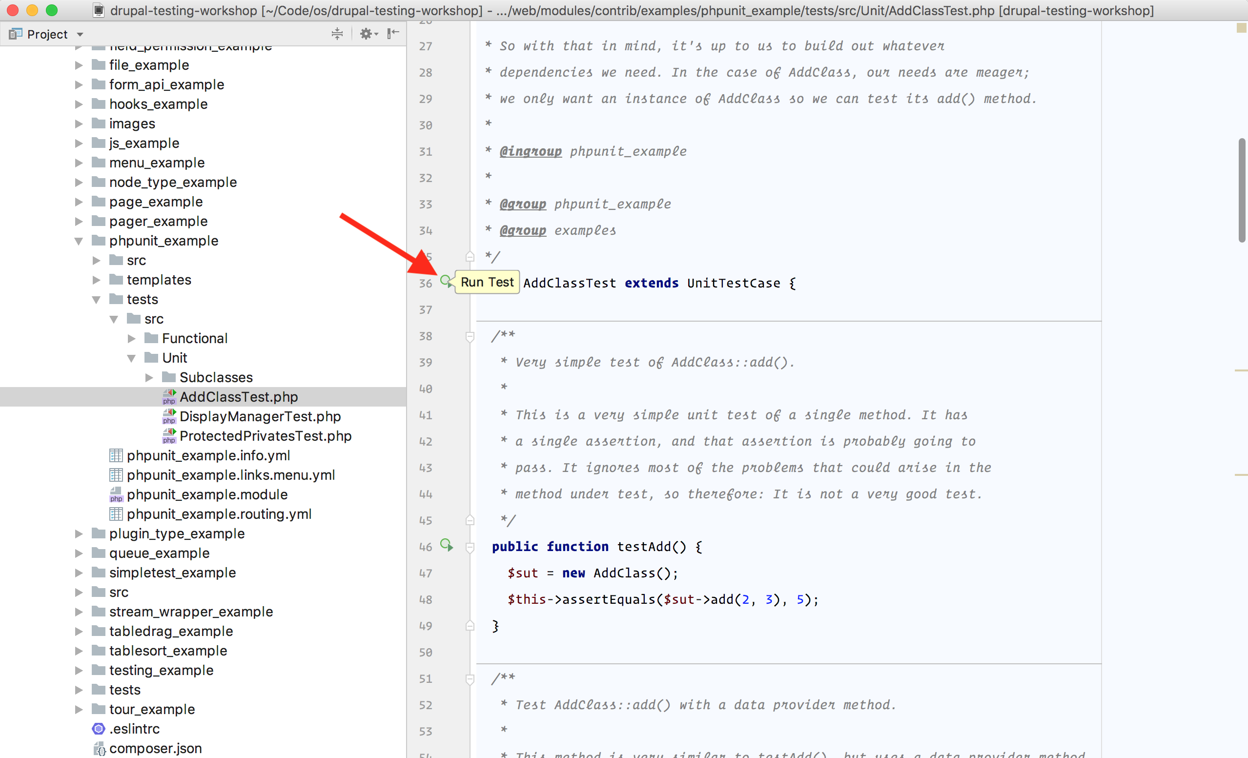 How To Run Drupal 8 Phpunit Tests Within Docksal From Phpstorm Oliver