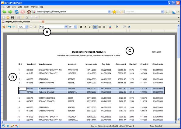 Interactive Report Design