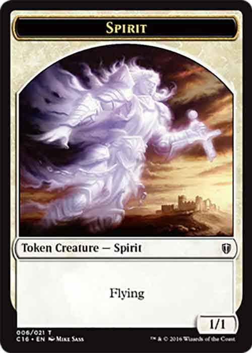 1/1 White Spirit Creature Token | MTG.onl Tokens